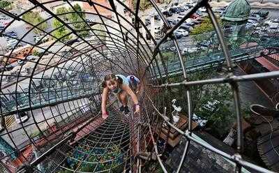 Rooftop Cafe at City Museum, Saint Louis